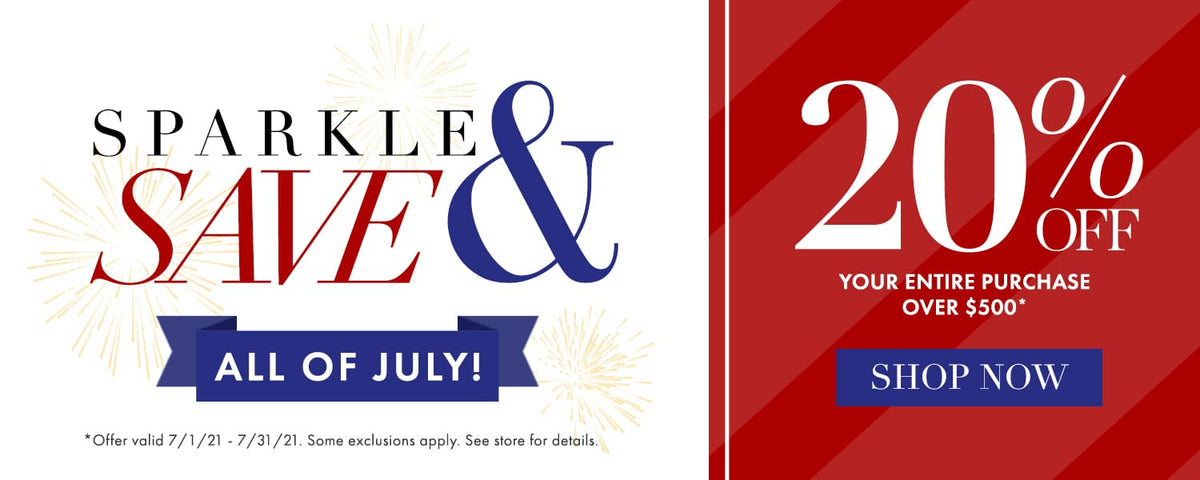 July Sparkle & Save Event – MJ Christensen Diamonds